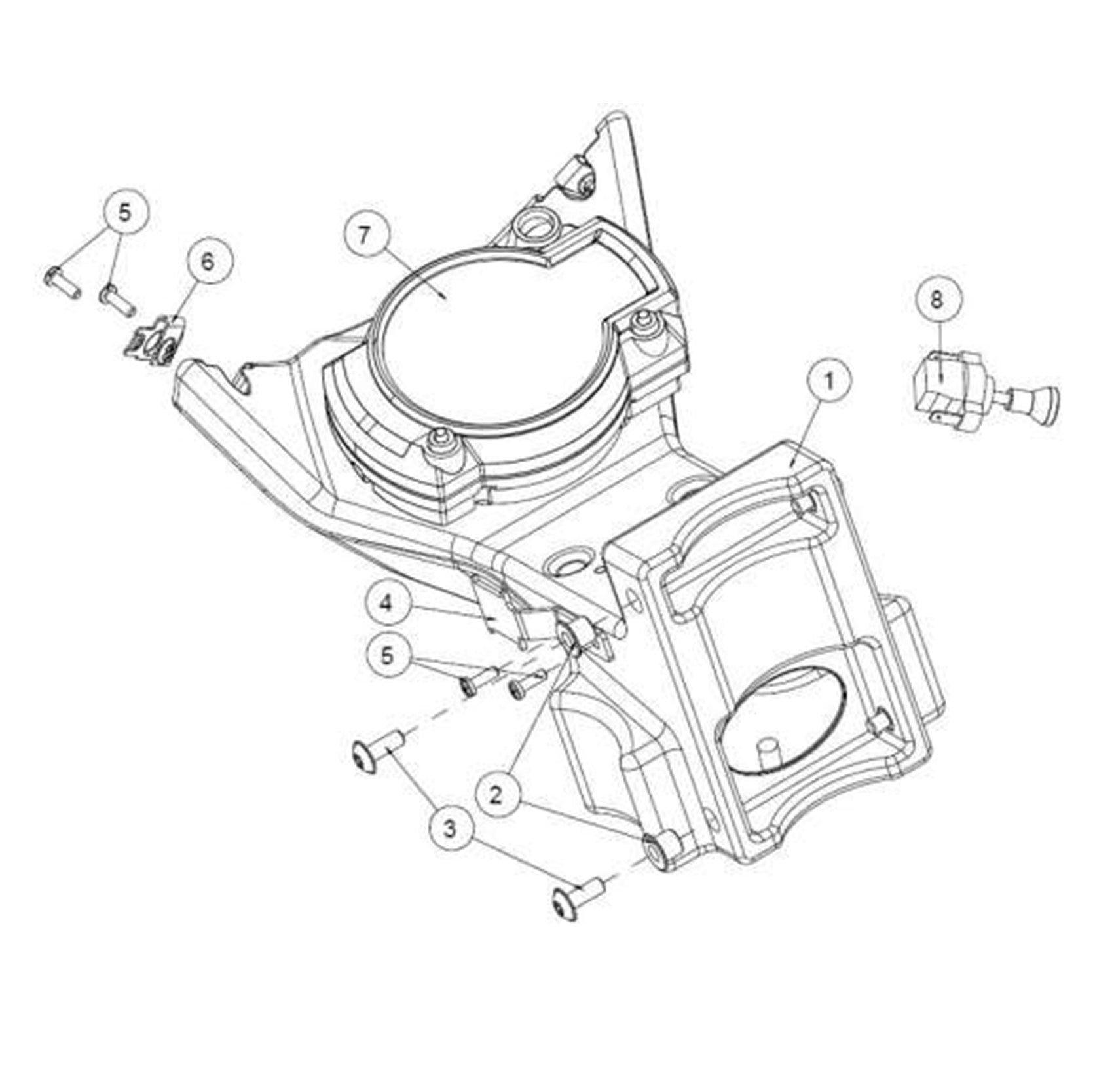 EVO2 S Dash Mount & Speedometer – Kramer Motorcycles Parts