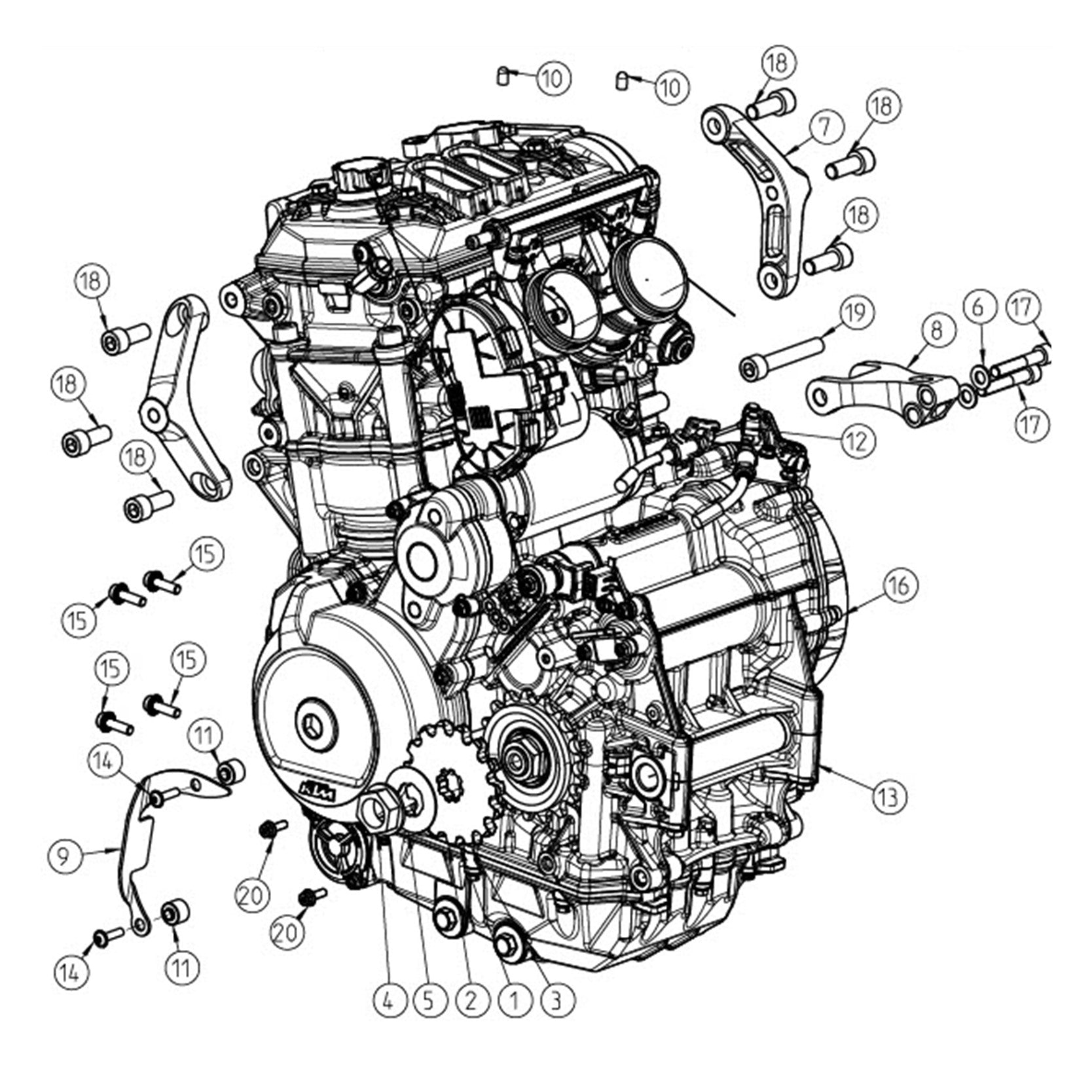 GP2 RR Engine – Kramer Motorcycles Parts