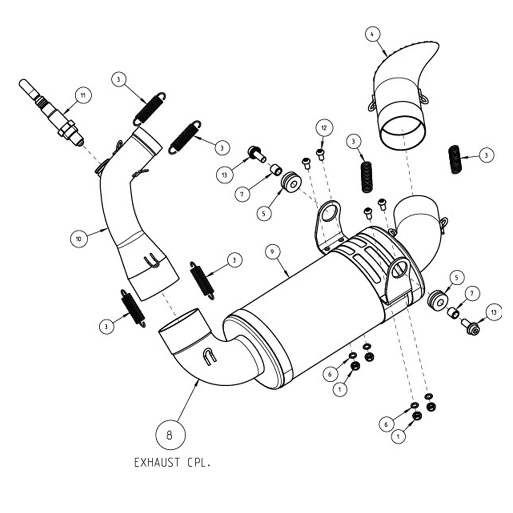 APX Exhaust – Kramer Motorcycles Parts