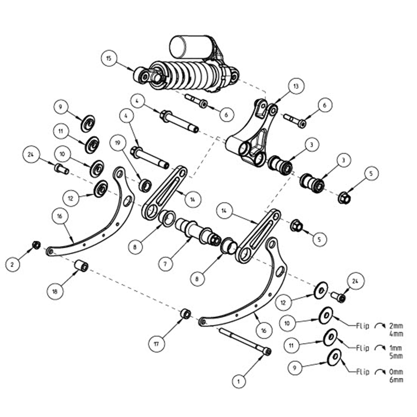 APX Rear Shock & Suspension – Kramer Motorcycles Parts