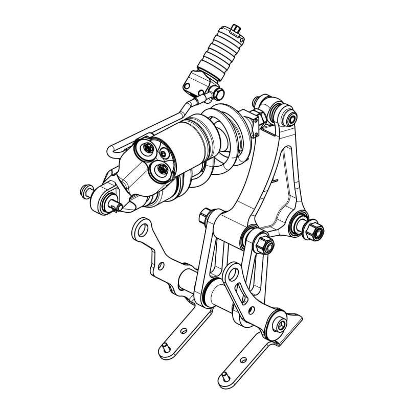 GP2 R 20/21 Rear Shock & Suspension – Kramer Motorcycles Parts
