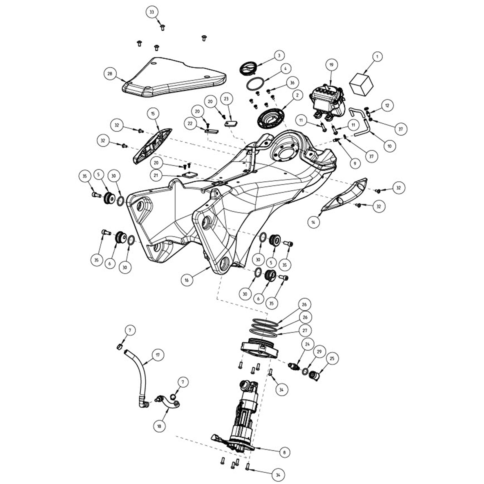 APX Tank – Kramer Motorcycles Parts